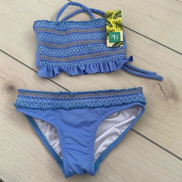 sabz | Swim | Sabz Swimwear Girls Swimsuit Bikini 6 Nwt | Poshmark